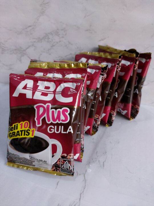 Kopi ABC PLUS Gula 18 gram (1 renceng isi 12 sachets) | Lazada Indonesia