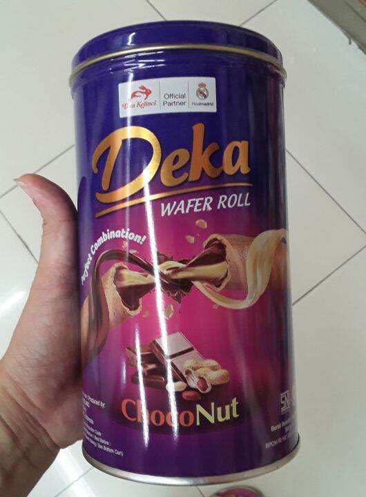 DEKA CHOCO NUT WAFER ROLL 360G | Lazada PH