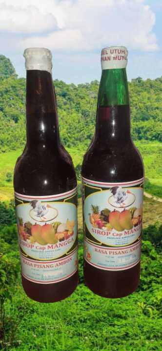 SIRUP CAP MANGGA RASA PISANG AMBON PILIHAN TERBAIK KUALITAS RASA PISANG ...