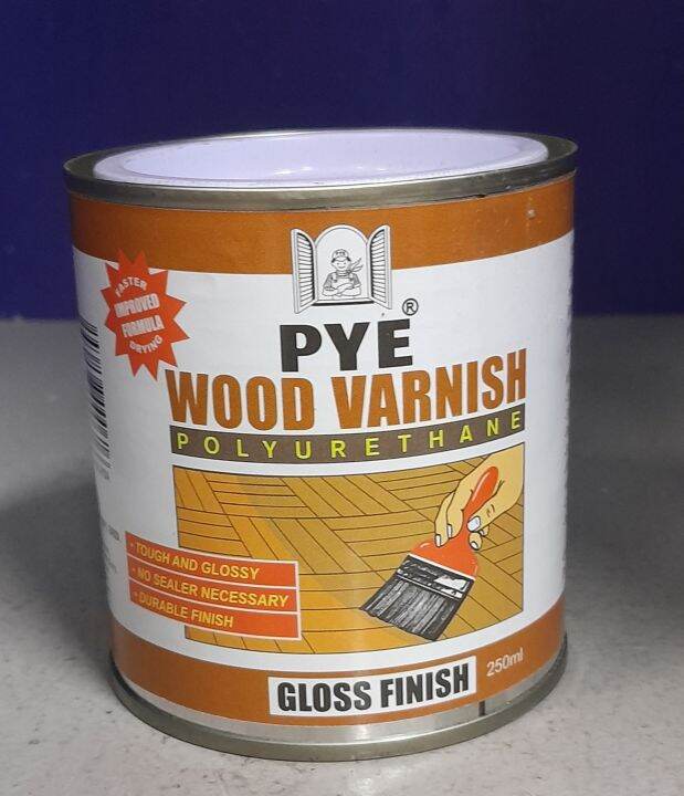 PYE 250ML WOOD VARNISH [GLOSS FINISH] | Lazada PH