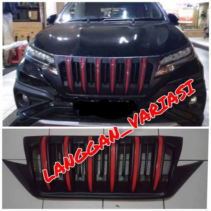 Grill all new Rush Terios tahun 2017 2018 2019 2020 2021 model prado ...