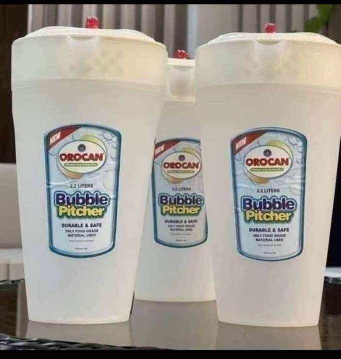 OROCAN BUBBLE PITCHER TRANSPARENT 2.2Li-1016/1 GALLON | Lazada PH
