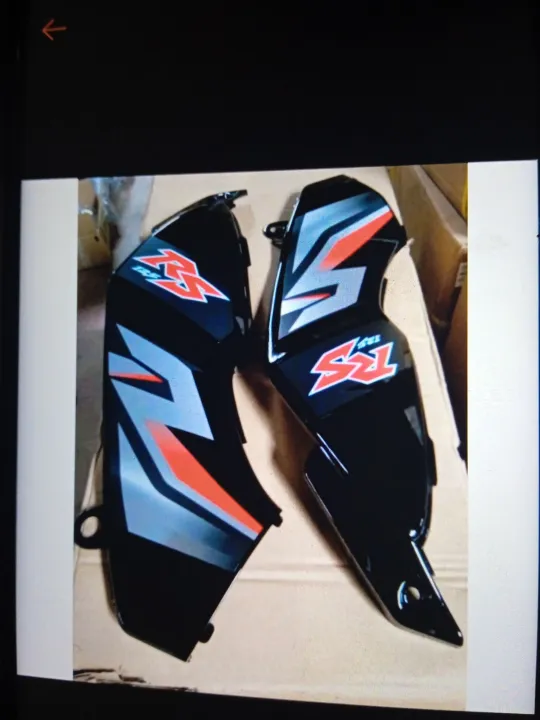 XRM RS 125 SIDE COVER PAIR BLACK | Lazada PH