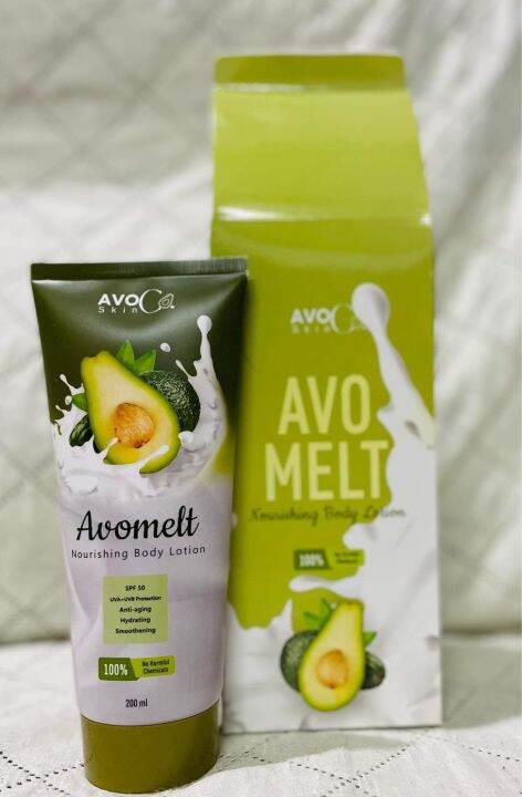 AVO SKIN CO. - Avomelt nourishing body lotion - 200ml | Lazada PH