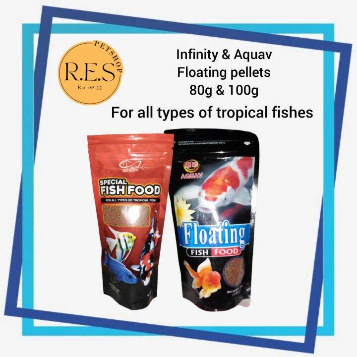 infinity special fish food floating type for all types of tropical fish ...