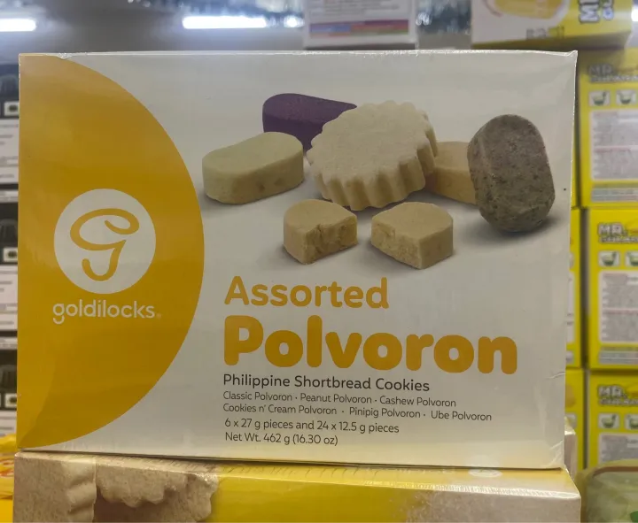Goldilocks Polvoron Assorted Flavours- Philippines Snacks | Lazada