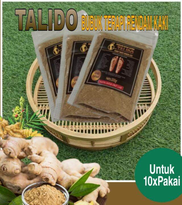 Ramuan Dayak TALIDO bubuk terapi rendam kaki | Lazada Indonesia