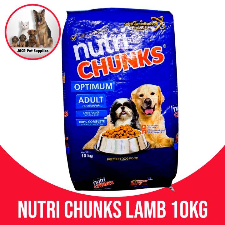 Nutri Chunks Lamb 10kg | Lazada PH
