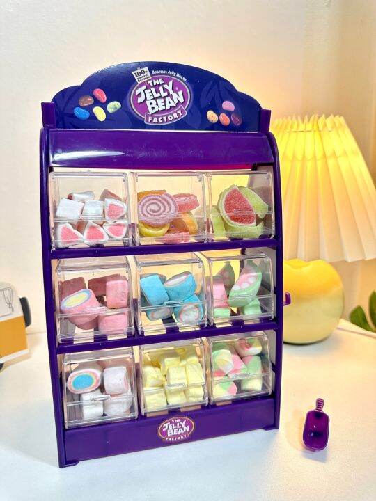 กล่องใส่ลูกอม DARK PURPLE CANDY BOX ! สำหรับใส่ขนม เยลลี่ ลูกอม [พร้อม ...