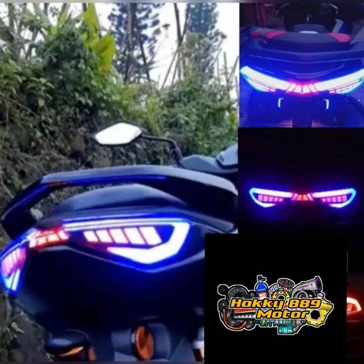 STOPLAMP LAMPU STOP YAMAHA NMAX LAMP LED REM SEN 3IN1.NEW NMAX 2020 no ...