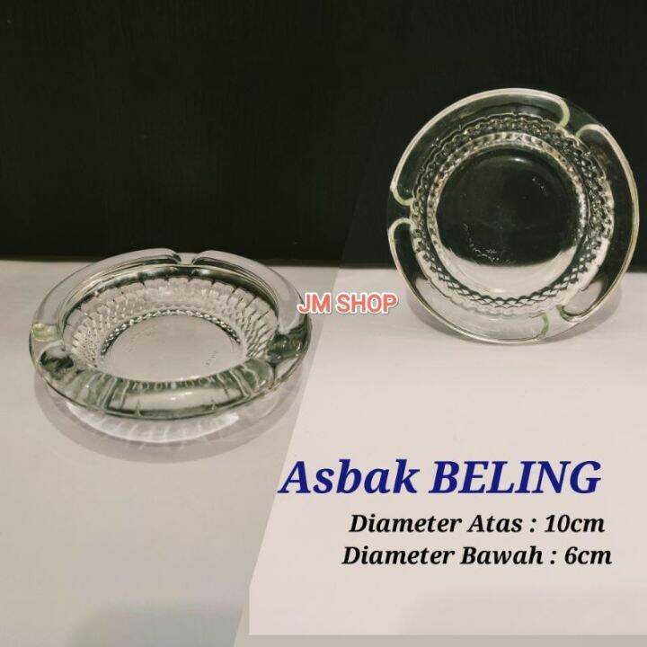ASBAK KACA MINI/ASBAK ROKOK BELING MINI | Lazada Indonesia