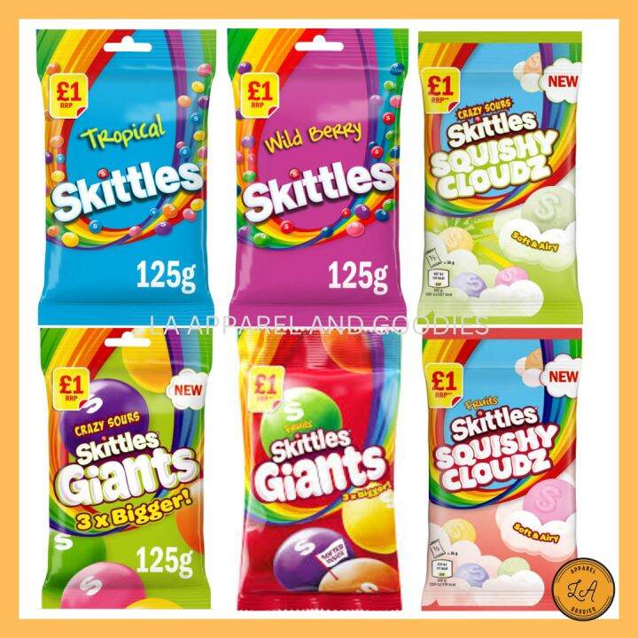 Skittles 3x Bigger Original , Sour , No Shell | Lazada PH