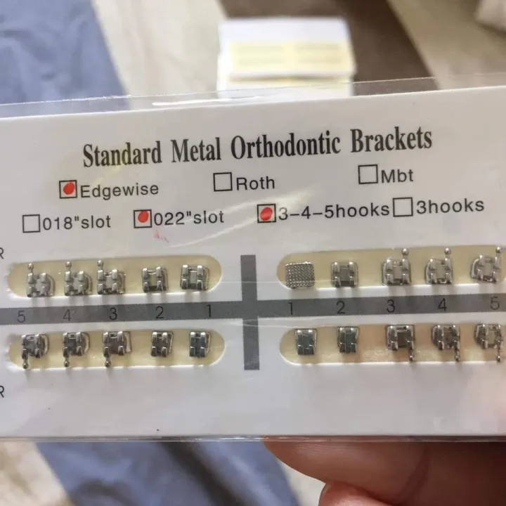 Standard Bracket Edgewise 345 hooks | Lazada PH