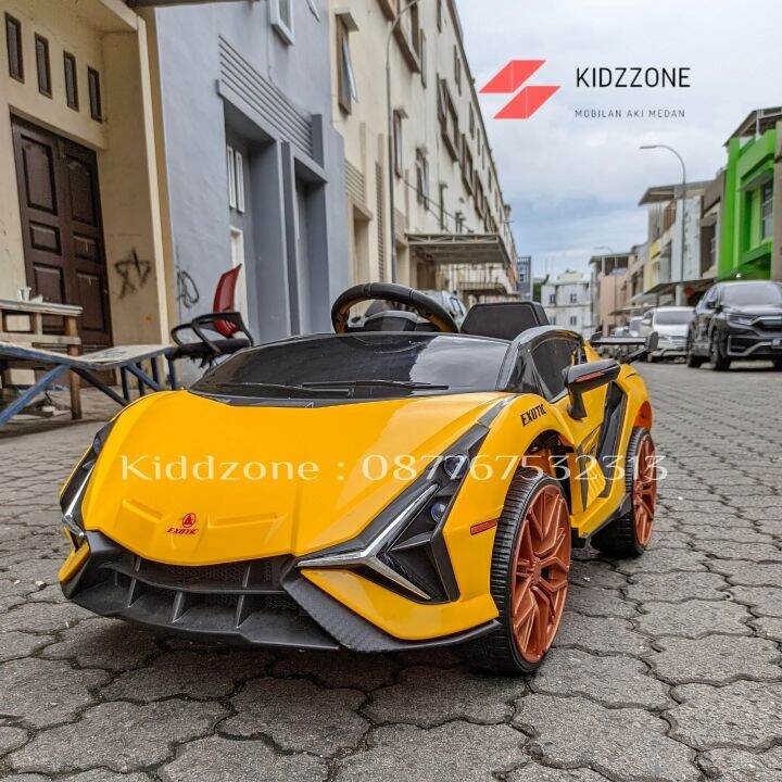 mobil aki Lamborghini sian/mainan aki Lamborghini sian keren/mobil aki ...