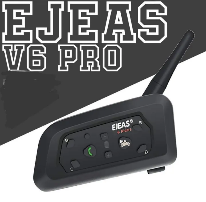 Ejeas V6 pro motorcycle intercom | Lazada PH