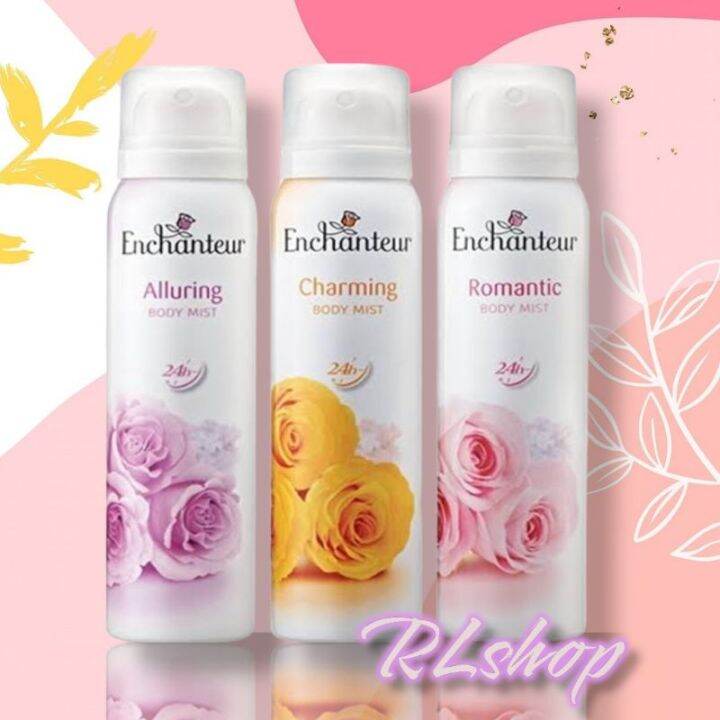 ENCHANTEUR Body Mist Spray 150ml | Lazada Indonesia