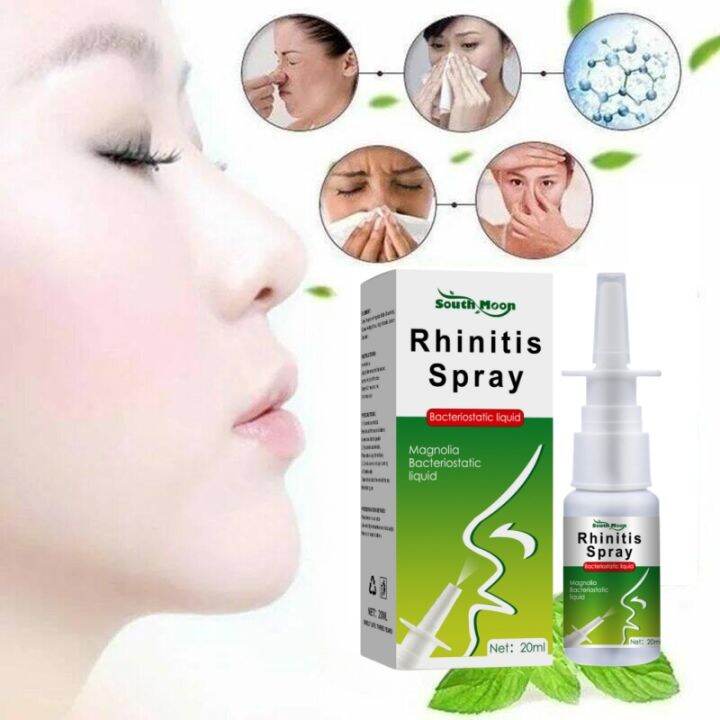 Rhinitis Spray Nose Care Rhinitis Herbal Antibacterial Spray Rhinitis ...