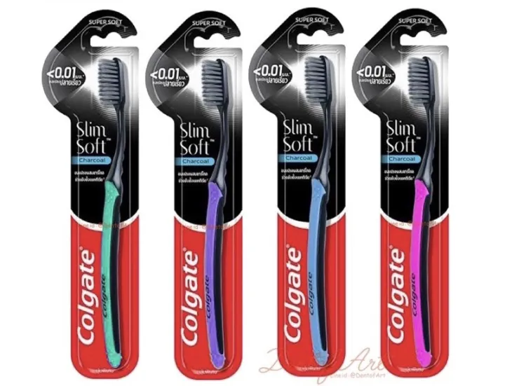 Colgate Slim Soft Charcoal