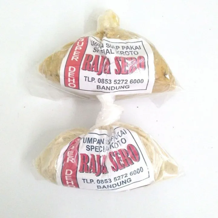 Umpan Ikan Mas Raja Sero Putih atau Kuning - Special Kroto | Lazada ...