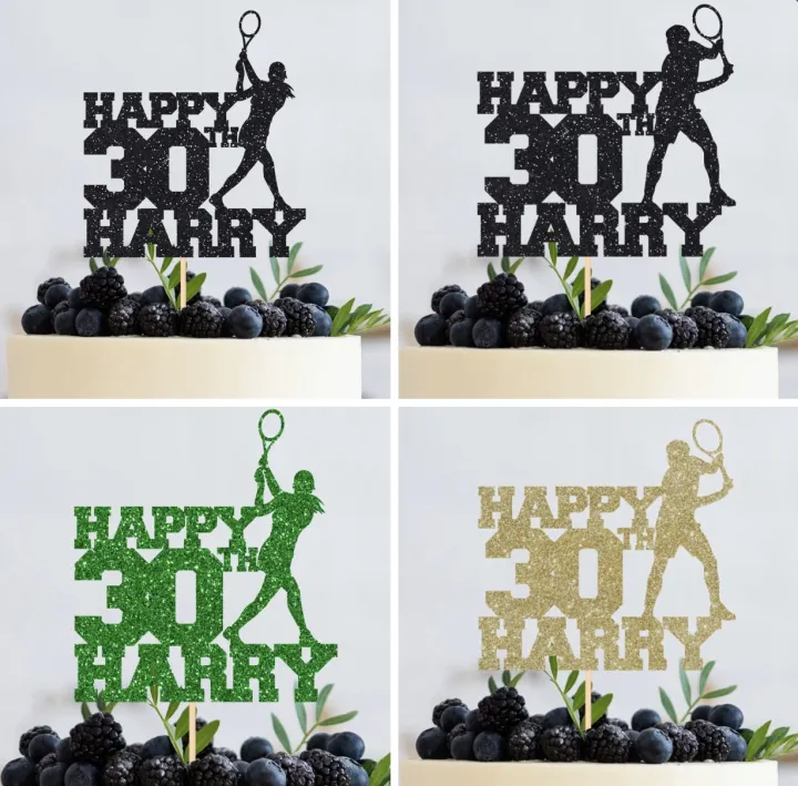 [SG Seller] Badminton Theme Custom Cake Topper | Custom Cale Topper ...