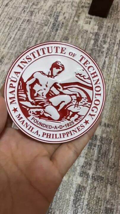 MIT Mapua Institute Of Technology Emblem Imported | Lazada PH