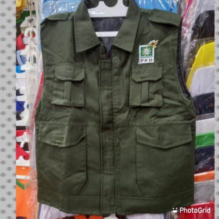 rompi partai PKB rompi ripstok custom bordir | Lazada Indonesia