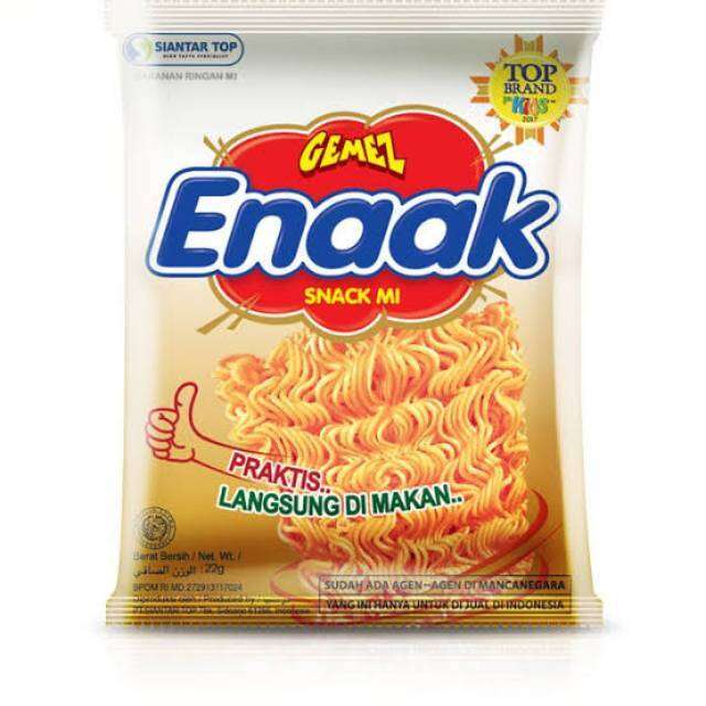 Mie Gemez Enak 18 gram (1 pack isi 20 pcs) | Lazada Indonesia