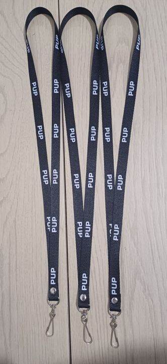1/2 lace PUP ID LACE LANYARD/BLACK | Lazada PH