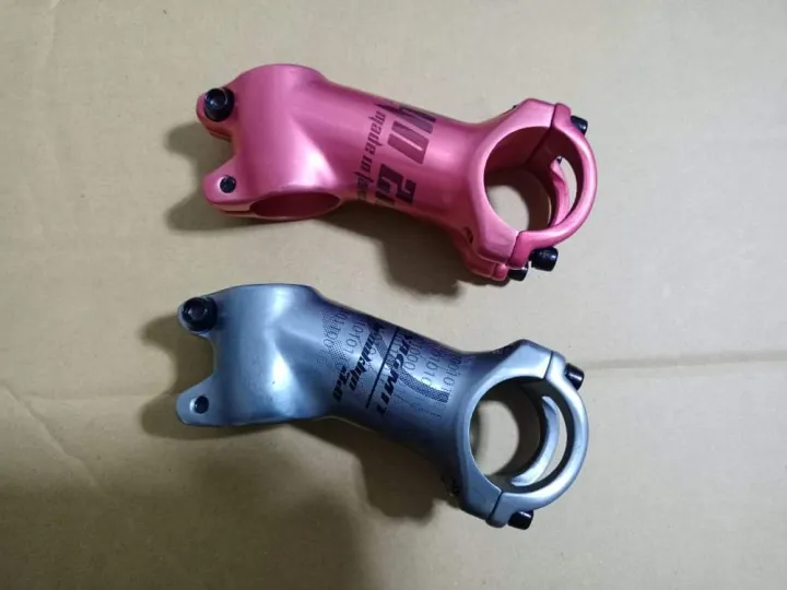 Sagmit Brooklyn stem 80mm -25 degree 3.0/2.0 Gray/Red metal | Lazada PH