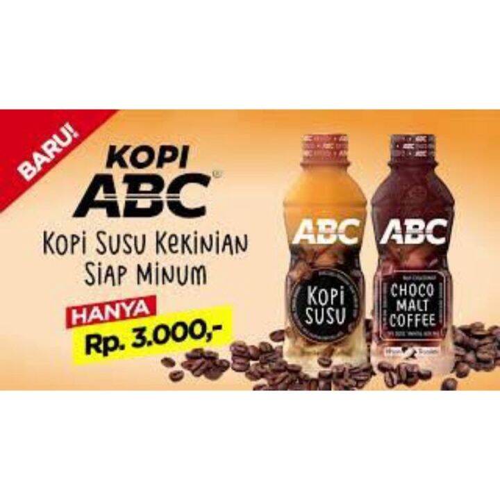 Kopi abc choco malt botol 200ml siap minum | Lazada Indonesia