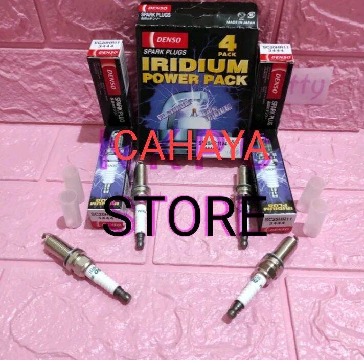 BUSI IRIDIUM DENSO TOYOTA SIGRA CALYA AGYA AYLA HARGA 1SET ISI 4PC ...