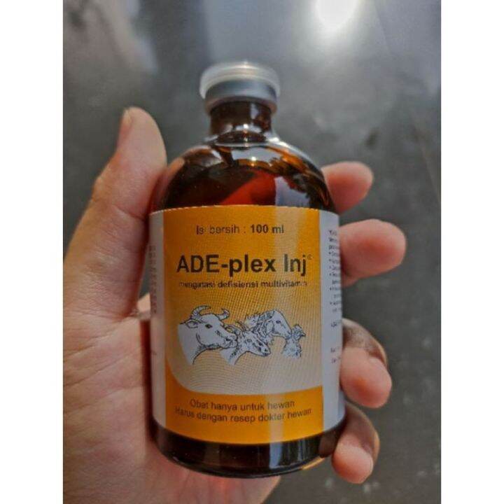 ADE - plex Inj injeksi vitamin ADE konsentrasi Tinggi vit Ade Ternak ...
