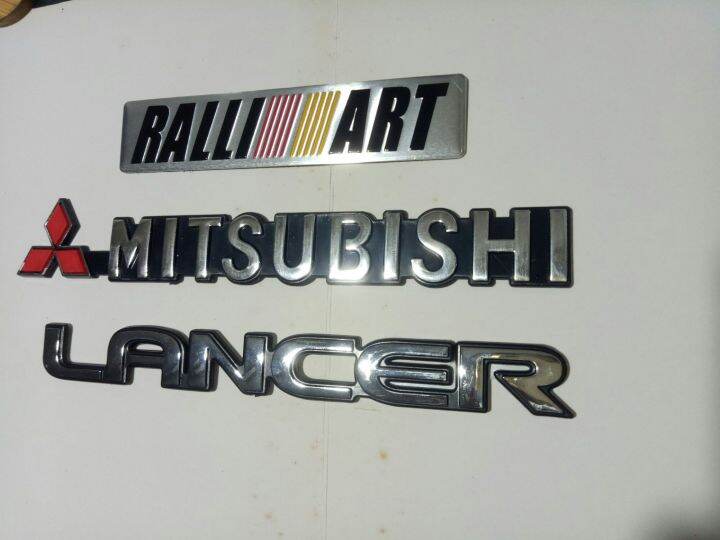 Mitsubishi Lancer trunk emblem | Lazada PH