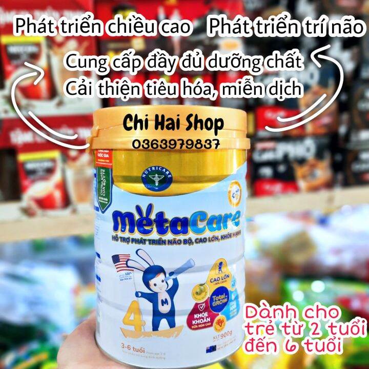 SỮA BỘT DINH DƯỠNG NUTRICARE METACARE STEP 4 900G | Lazada.vn
