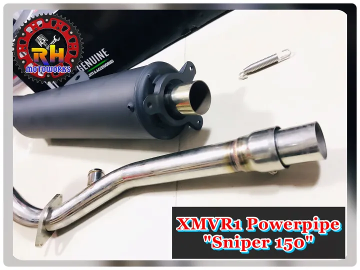 Sniper 150 Powerpipe XMVR1 (Stainless Elbow) | Lazada PH