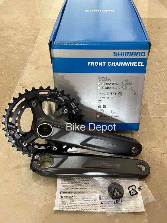 SHIMANO Deore M5100-2 Crankset | Lazada PH
