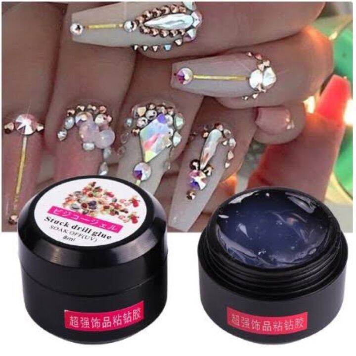 Lem Nail Art/ Nail Glue/ Rhinestone Gel Glue/ Lem Manik Manik Kuku | Lazada Indonesia