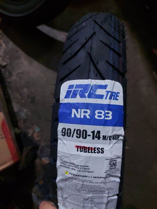 Ban luar IRC 90/90-14 Nr83 Tubeless | Lazada Indonesia