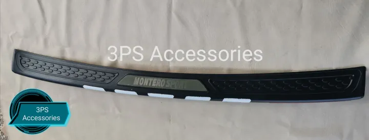 MONTERO 2016-2019 Rear stepsill with chrome accent | Lazada PH