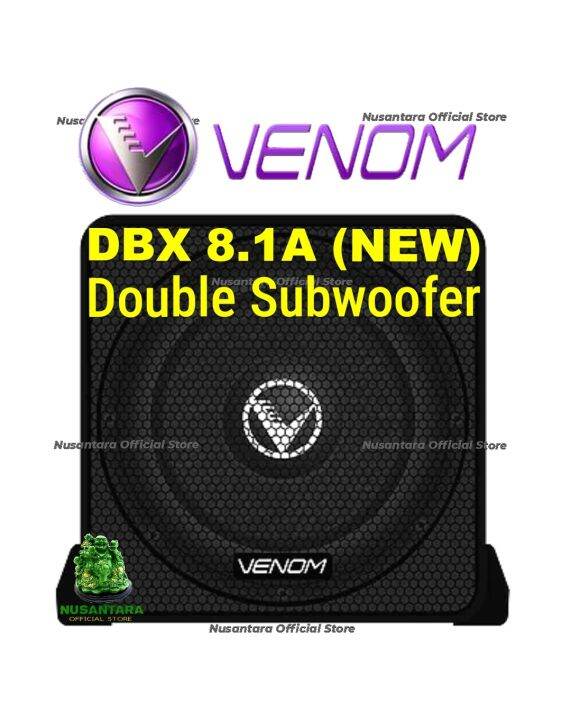 VENOM DIABOX DBX 8.1A DOUBLE SUBWOOFER AKTIF 8 inch DIABLO DBX8.1A ...