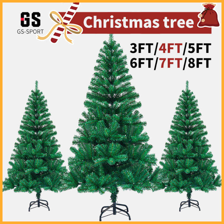 Christmas Tree 3FT/4FT/5FT/6FT/7FT/8FT christmas decoration for hom ...