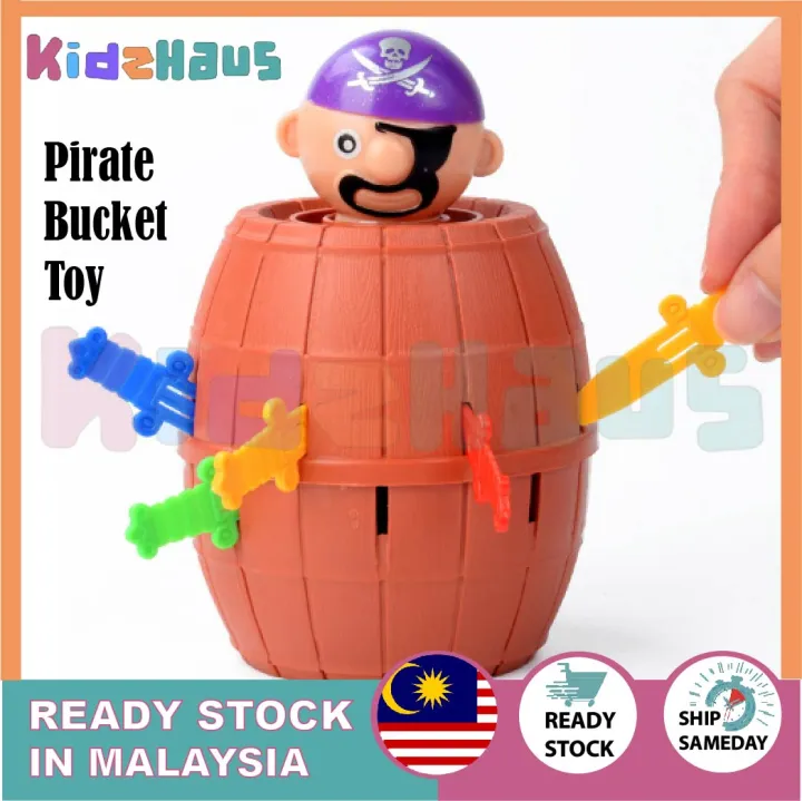 Pirate Bucket Toy | New Funny Pirate Barrel Toys | Lucky Game Jumping ...
