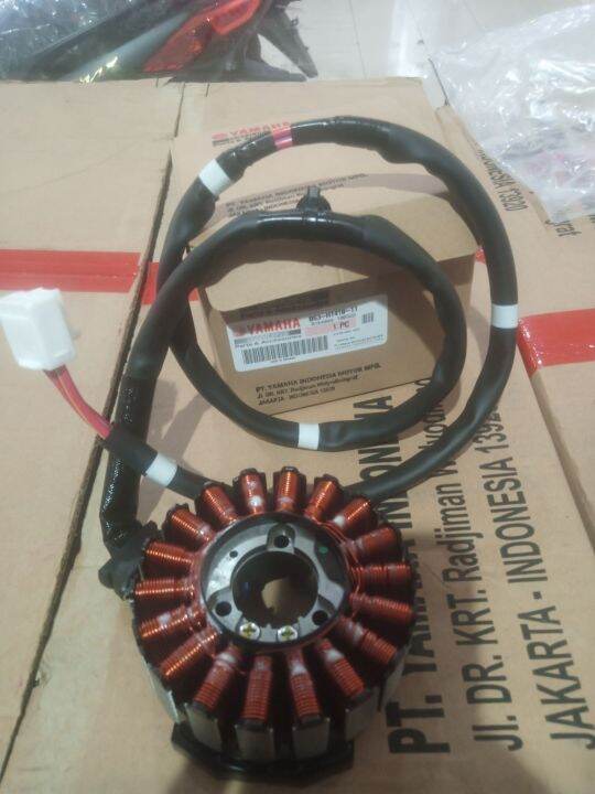 SPOOL SPOL KABEL PANJANG ORIGINAL YAMAHA AEROX 155, LEXI / STATOR ASSY ...