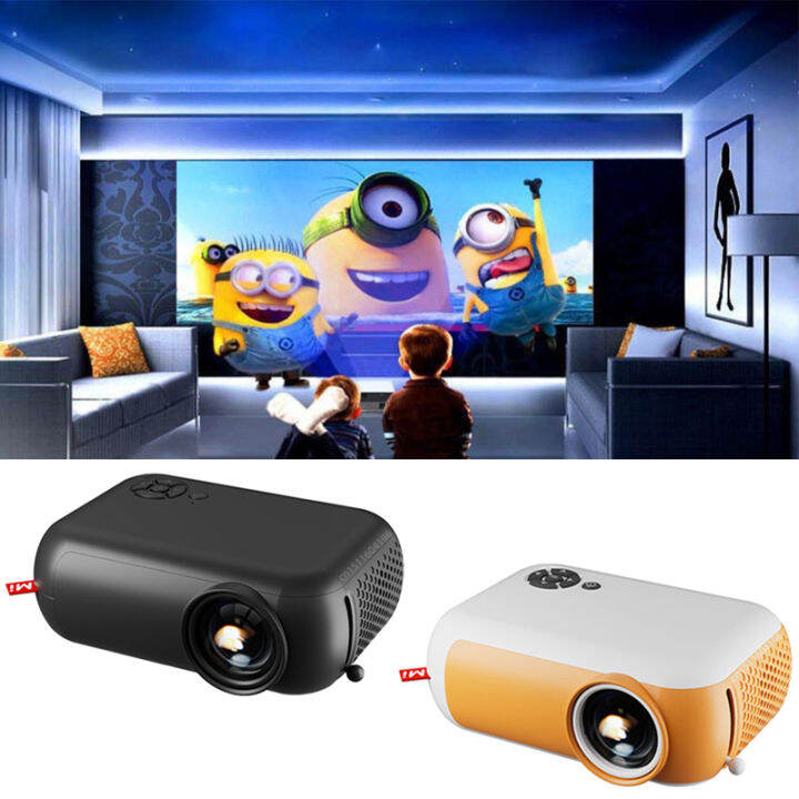 A10 PLUS LED Mobile Video Mini Projector Home Theater Media Player Kids ...
