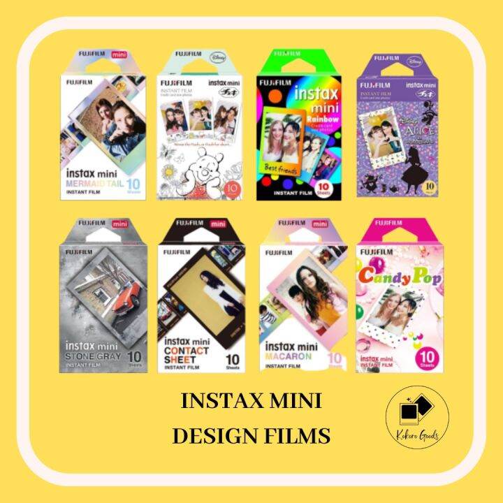 Instax Mini Design Films (10 sheets box) [Kokoro Goods] | Lazada PH