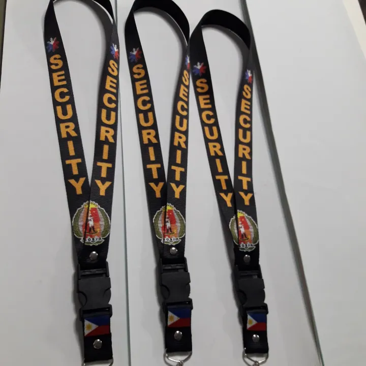 SECURITY ID LACE LANYARD ID SLING | Lazada PH