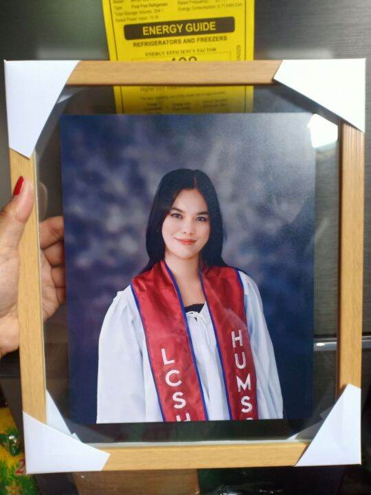 Available Glass to Glass Frame 8R size of picture | Lazada PH