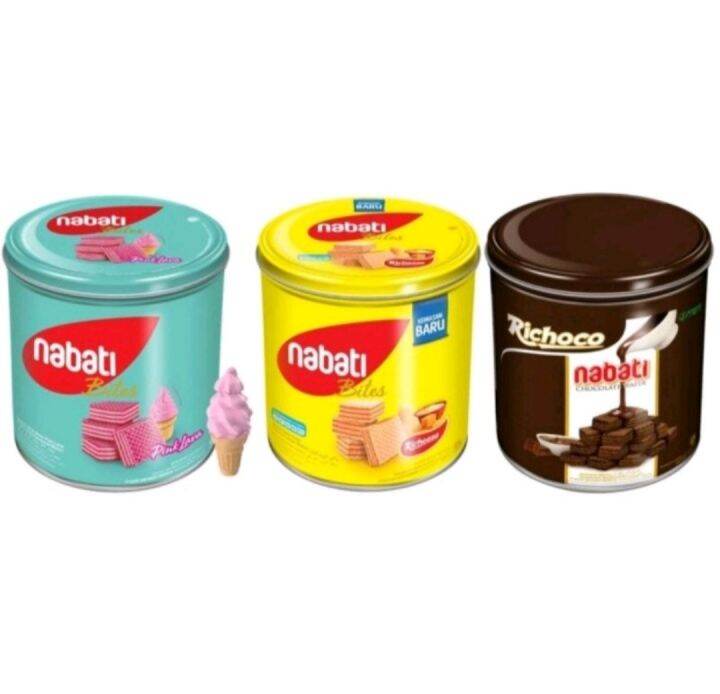 Nabati Bites Wafer Kaleng All Variant 300 gr | Lazada Indonesia