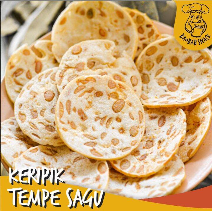 Keripik Tempe Sagu Oven 250gr - BAOBAB SNACK - Kripik Crispy Oleh Oleh ...