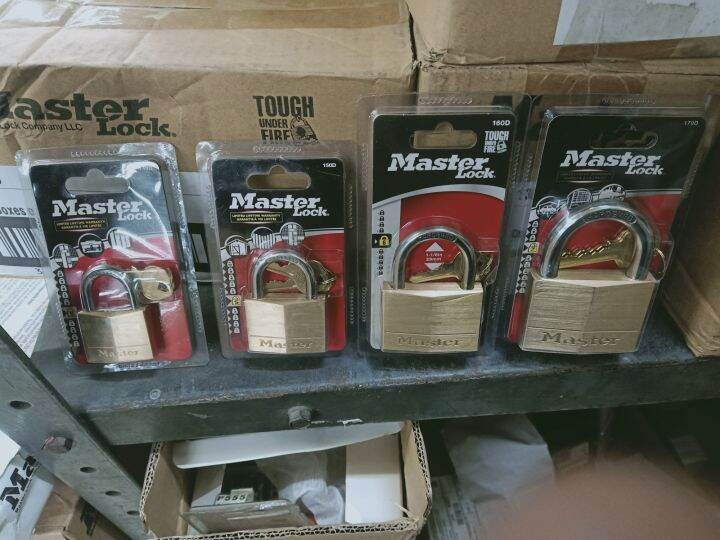 MASTER PADLOCKS DIAMOND SERIES SOLID BRASS BODY PADLOCKS HARDENED STEEL ...